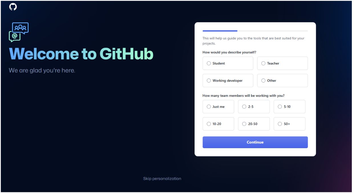GitHubアカウントの作成方法 | のんびりぱんちょ
